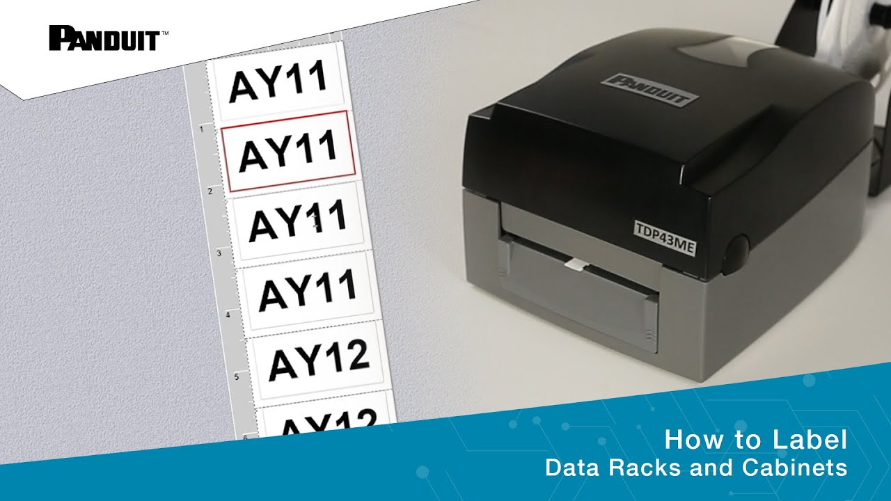 How To Label Data Racks And Cabinets YouTube How To Label Data Racks And Cabinets YouTube