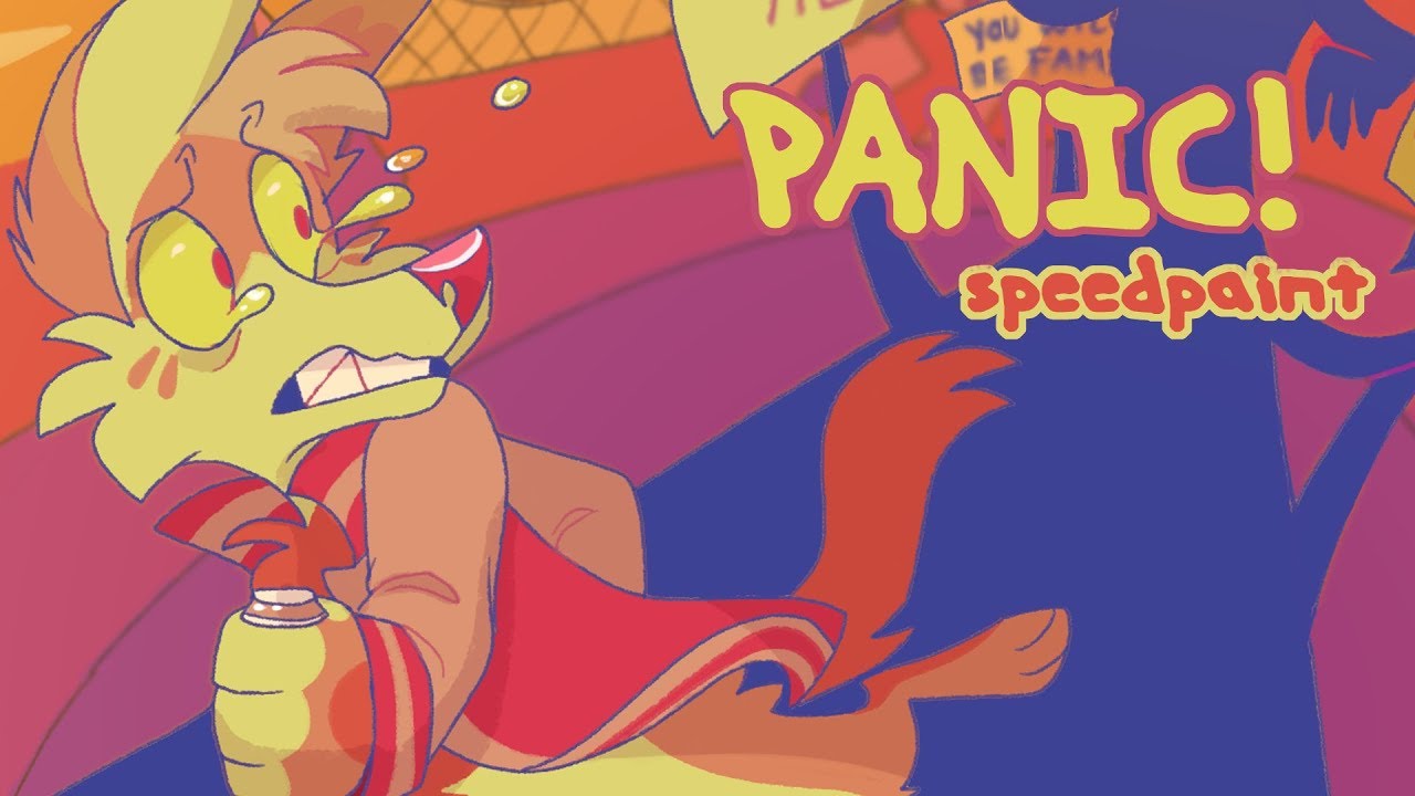 PANIC! [Speedpaint] - YouTube