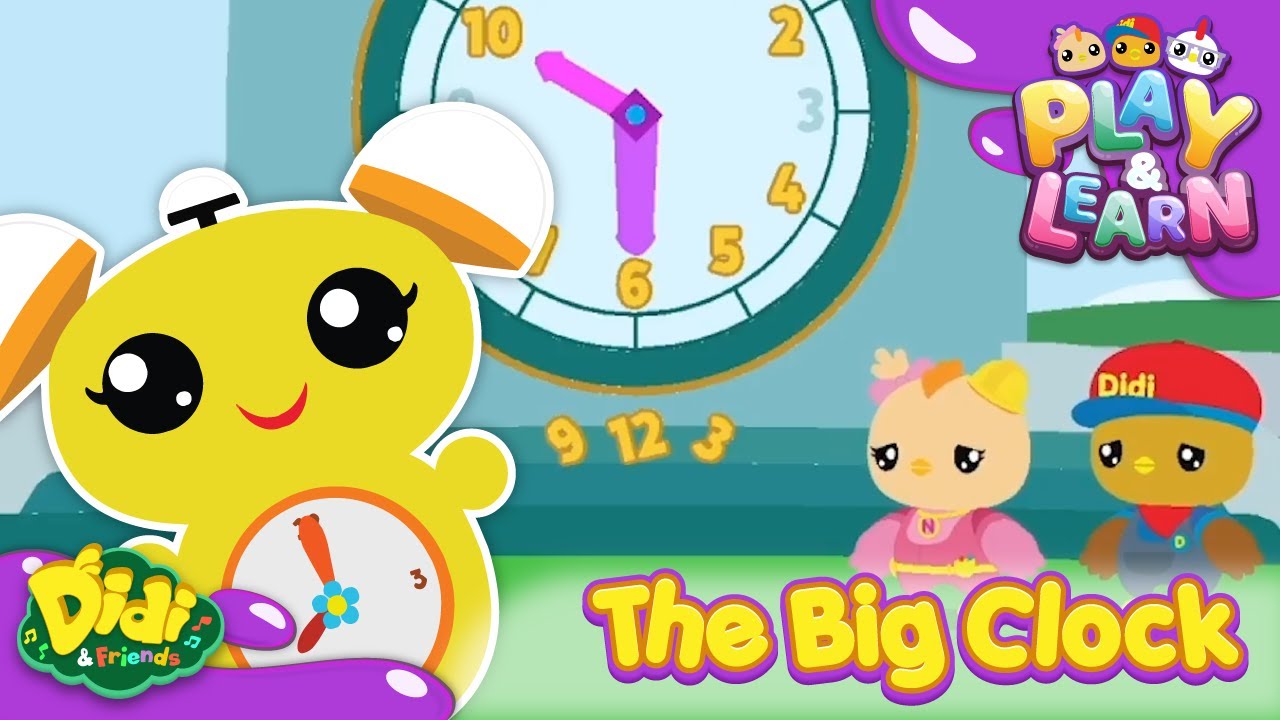The Big Clock | Didi & Friends Storybook | Didi & Friends English - YouTube