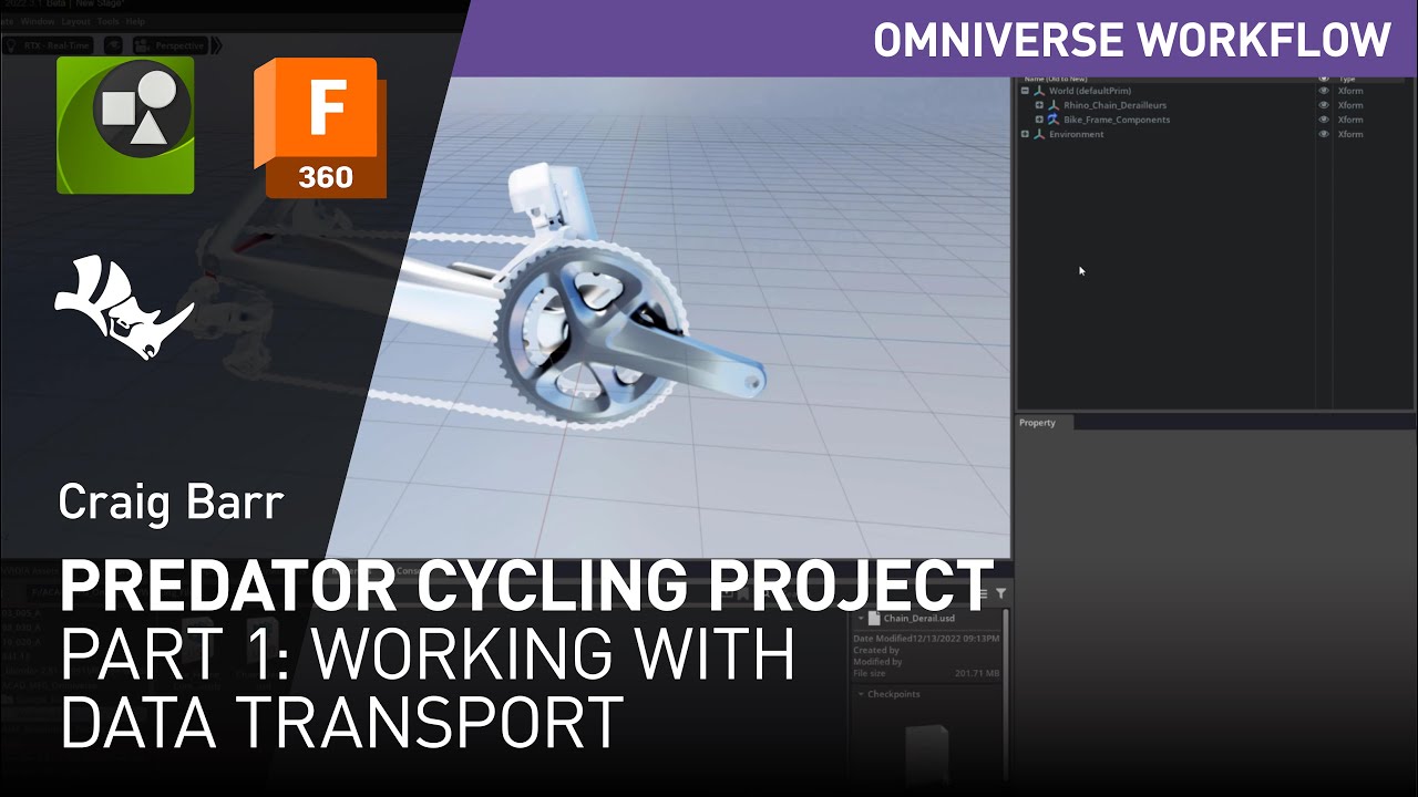 Predator Cycling Project Workflow Part 1 Working With Data Transport