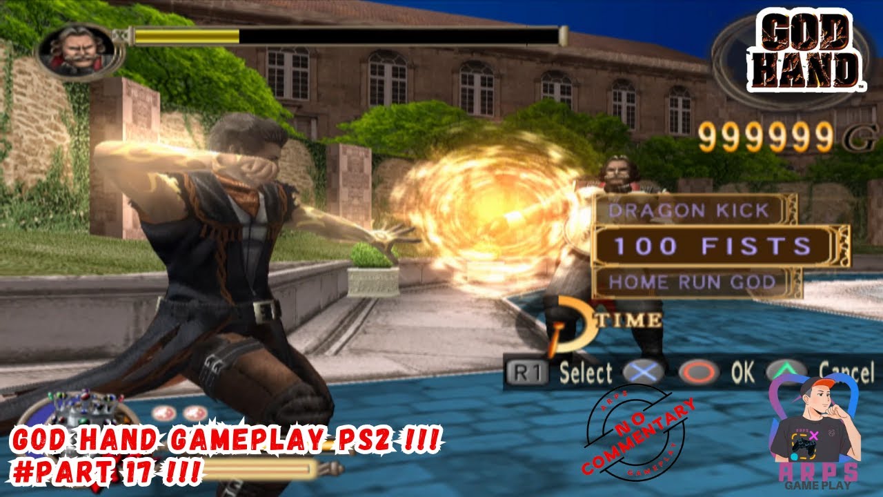 GOD HAND PS2 GAMEPLAY PART 17 !!! - YouTube