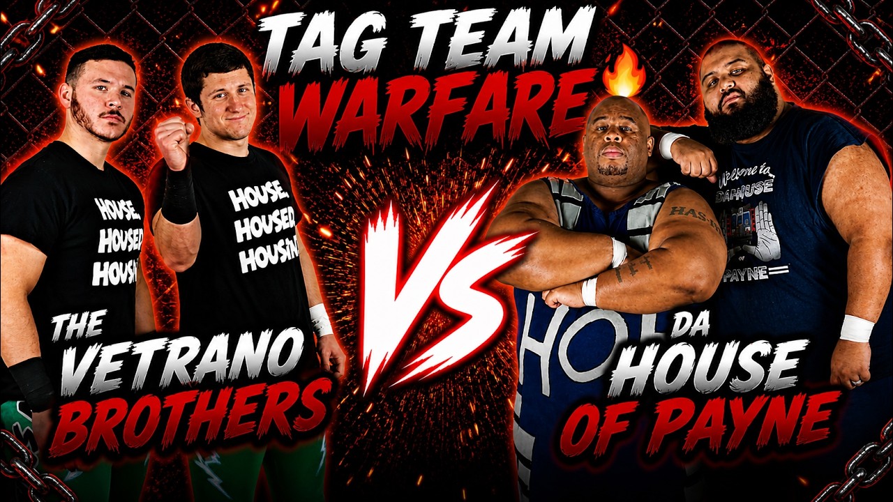 The Vetrano Brothers vs Da House of Payne (New Age Wrestling) - YouTube