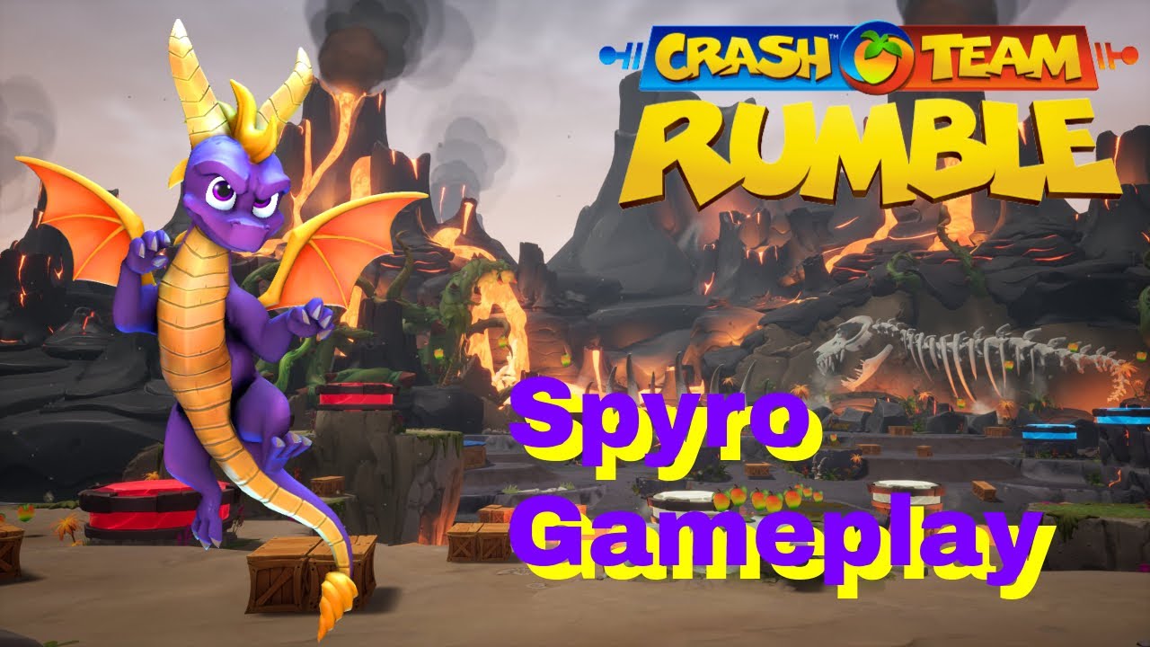 Crash Team Rumble - Spyro Gameplay - YouTube