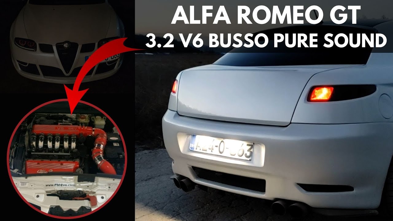 Modified Alfa Romeo GT 3.2 V6 || PURE BUSSO SOUND! - YouTube