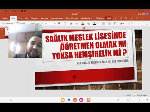 Sağlık meslek lisesinde öğretmen olmak mı yoksa hastanede hemşire olmak mı