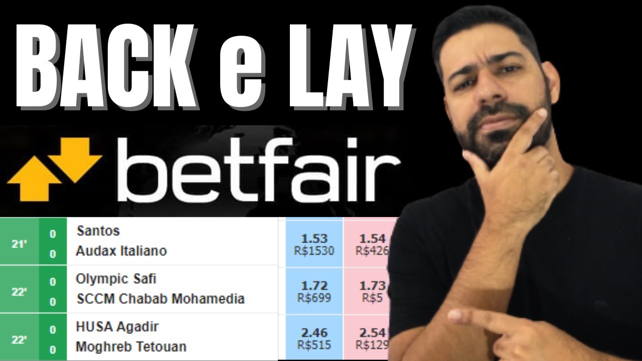 Como Apostar Back & Lay na BETFAIR.💎 - YouTube