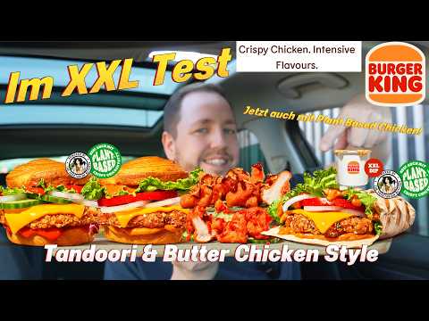Burger King: Butter Chicken, Tandoori Crispy Chicken & Cauli Wings im Test #burgerking #burger