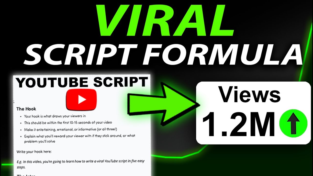 This (VIRAL Script Formula) Will EXPLODE Your Video VIEWS!!! How To Write Script For YouTube ...