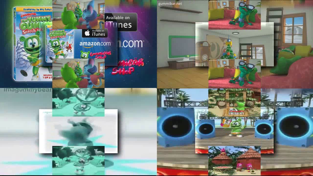 4 Gummy Bear Scans V2 - YouTube