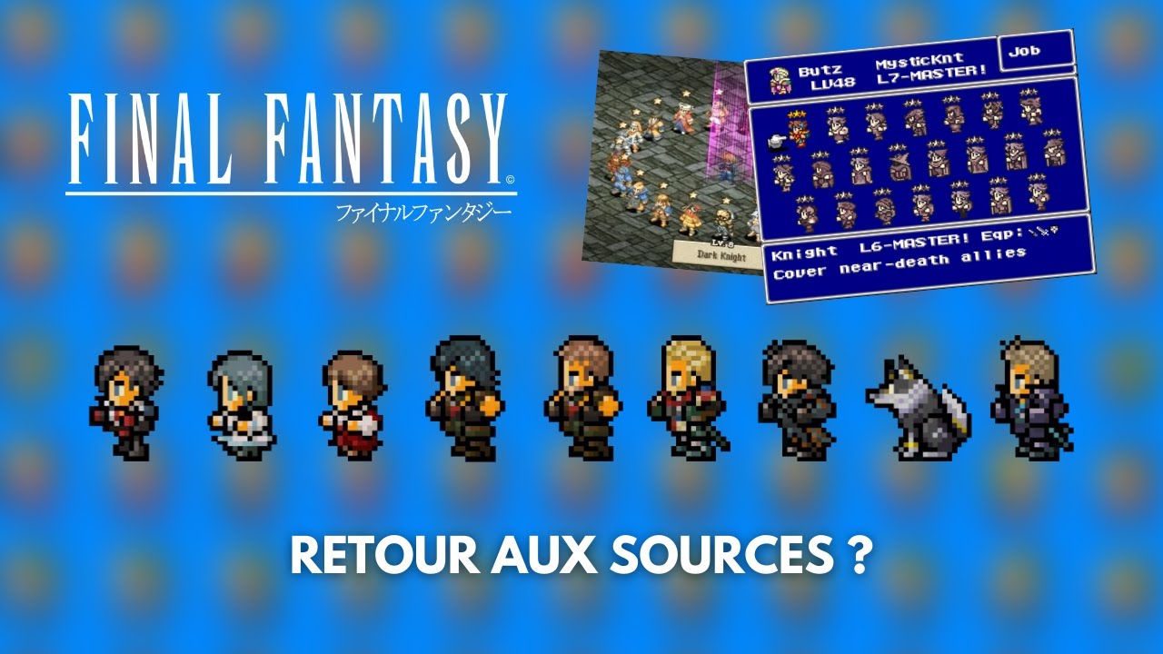 Vers un retour du "job system" après Final Fantasy XVI ? #FFNR - YouTube