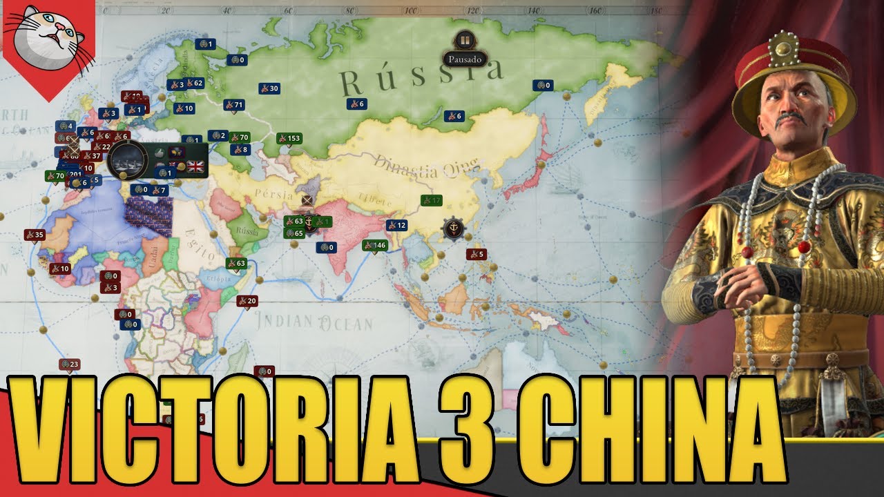 Contra FRANÇA e INGLATERRA - Victoria 3 Dinastia Qing #19 [Gameplay PT ...