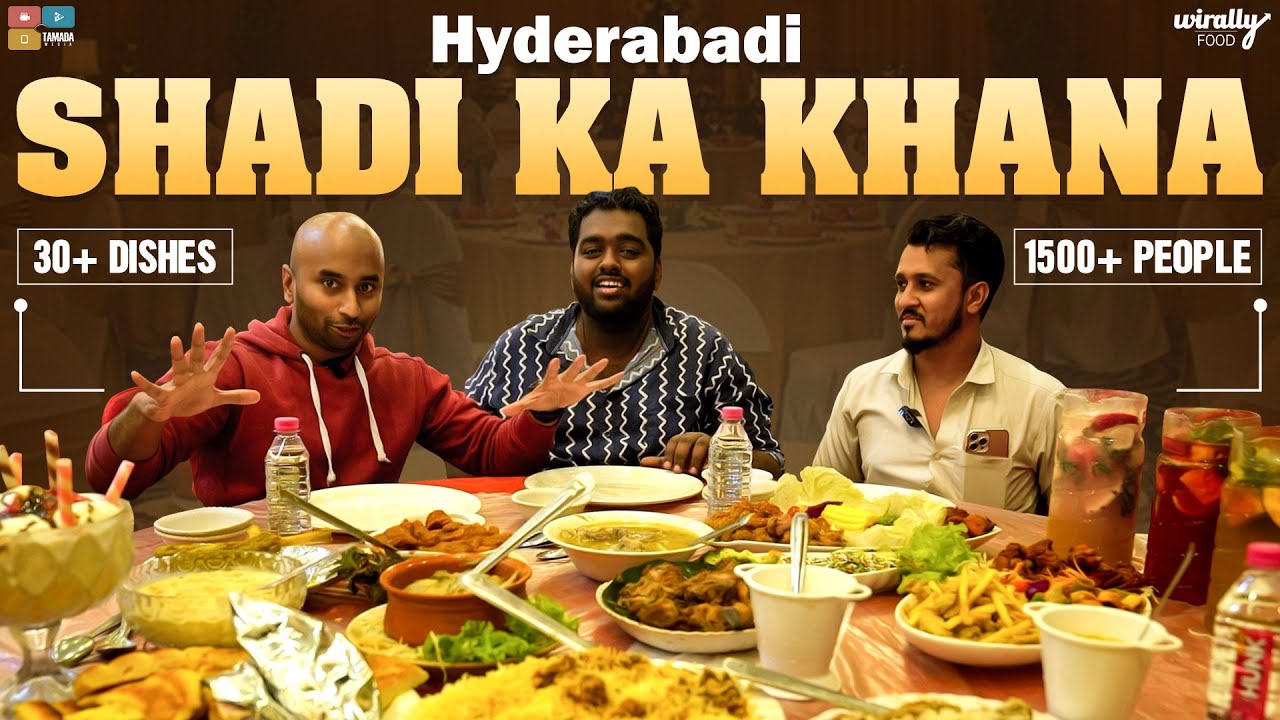 Hyderabadi Muslim Shadi ka Khana || Wirally Food || Tamada Media - YouTube
