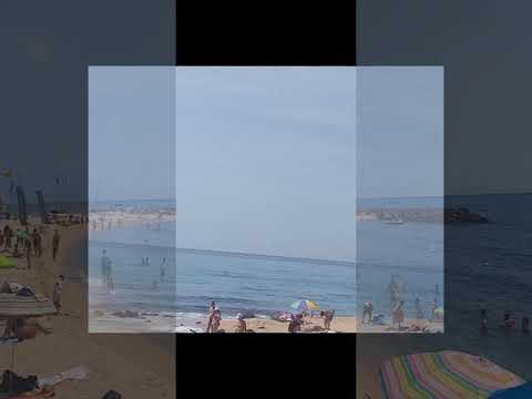 Ruta por las playas del Maresme.(Barcelona).Caldes d'Estrac,o Caldetes ...