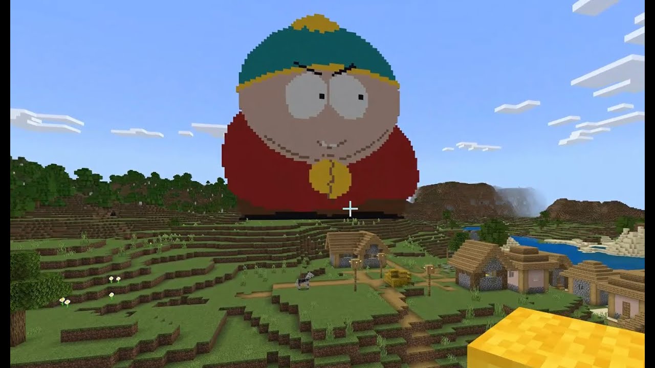Minecraft Tutorial: How To Make Cartman from South park - YouTube