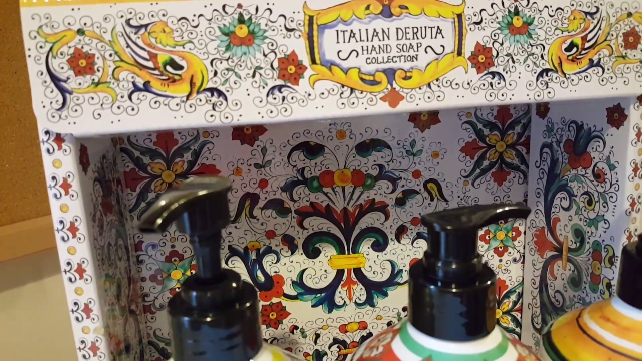 Italian Deruta Hand soap review - YouTube