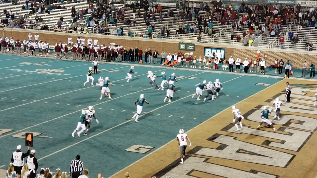 Rex Robich Gameday Visit to Coastal Carolina - YouTube