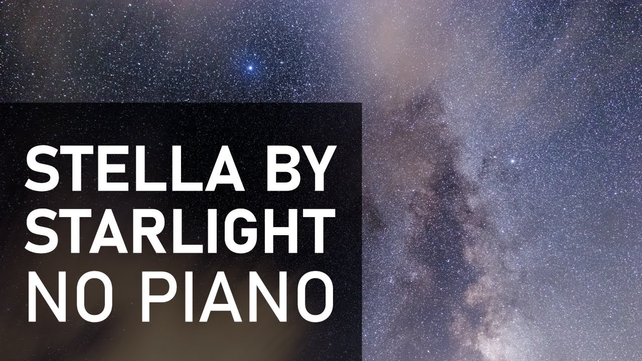 Stella by Starlight: Backing Track (for piano) - YouTube