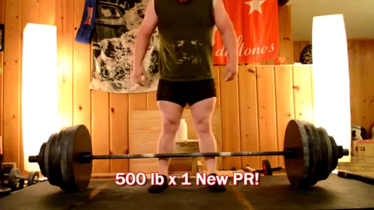 Deadlift 500 lb - YouTube