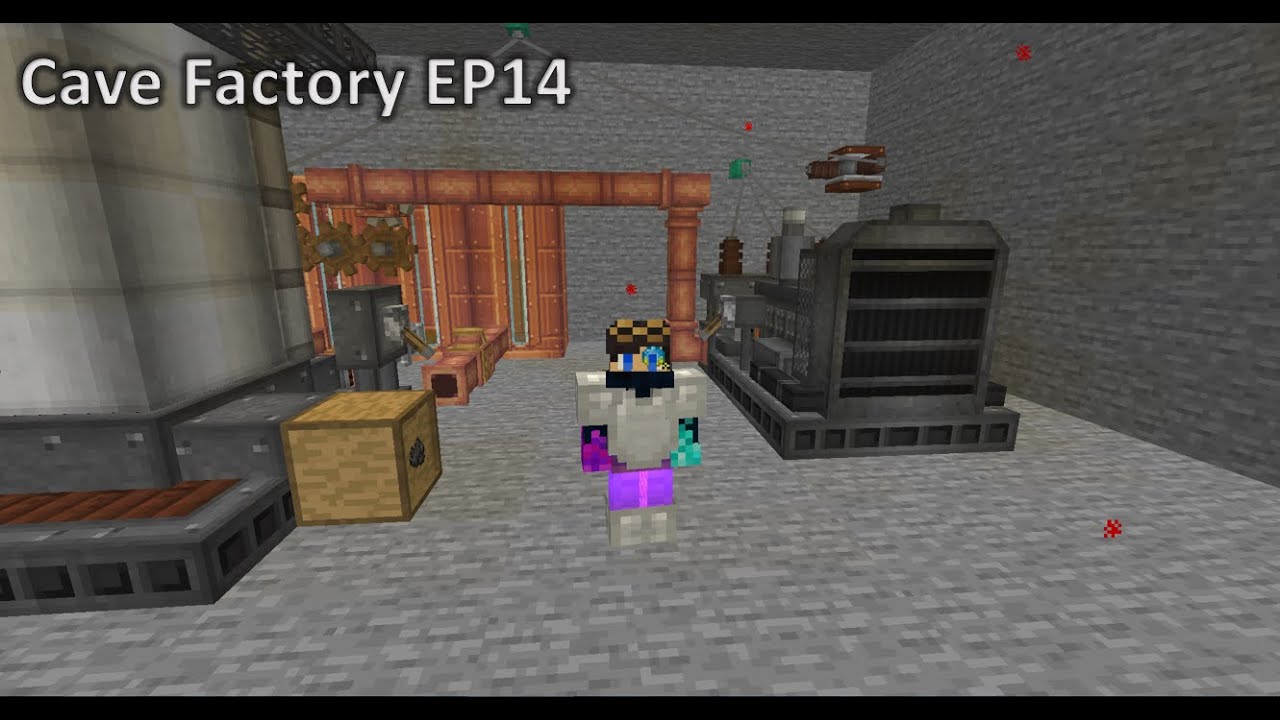 Minecraft Cave Factory EP14: Massive power production - YouTube