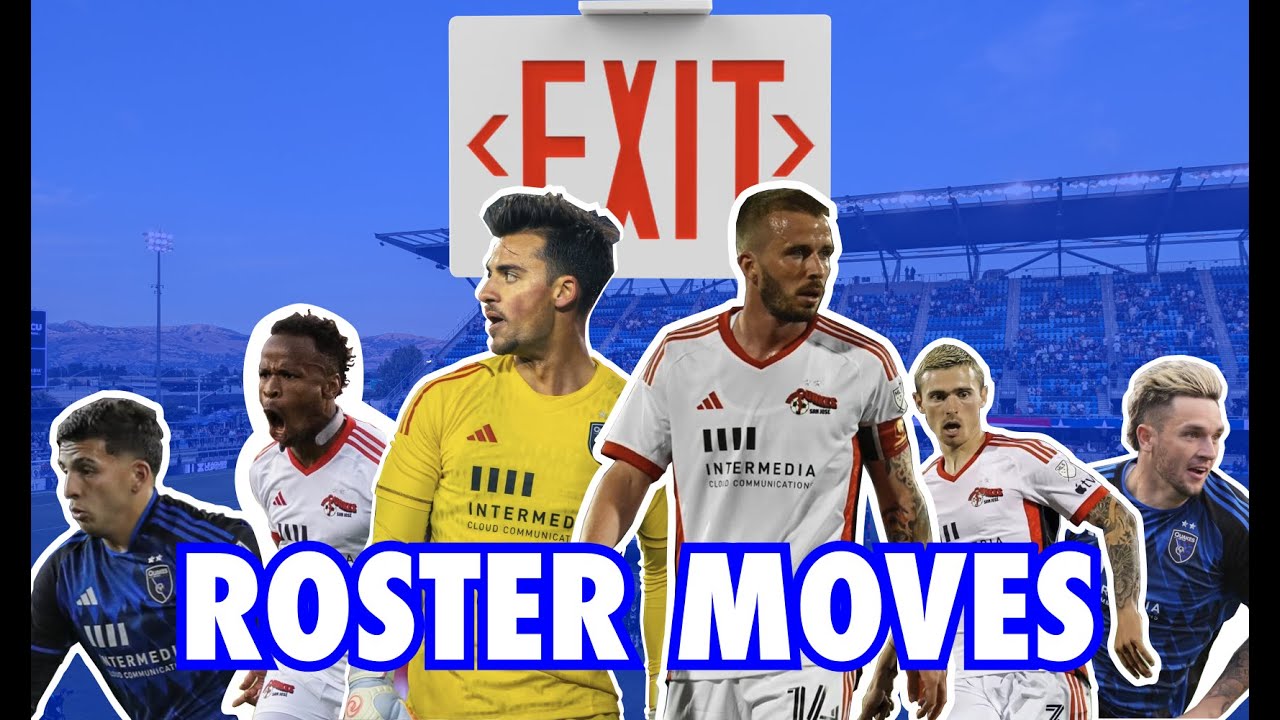 San Jose Earthquakes Announce Roster Moves | Who made the cut for 2025 ...