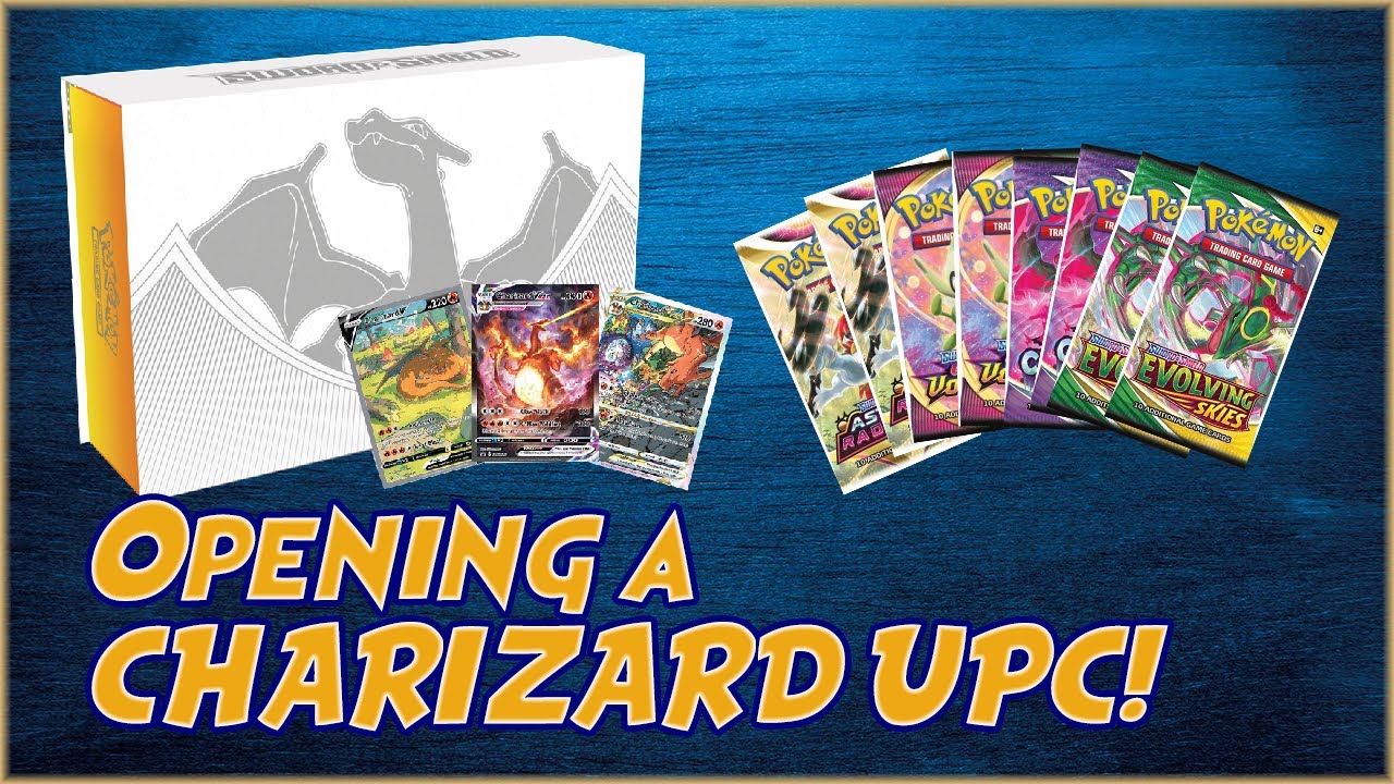 Opening A £100 Pokemon Charizard UPC Box! - YouTube