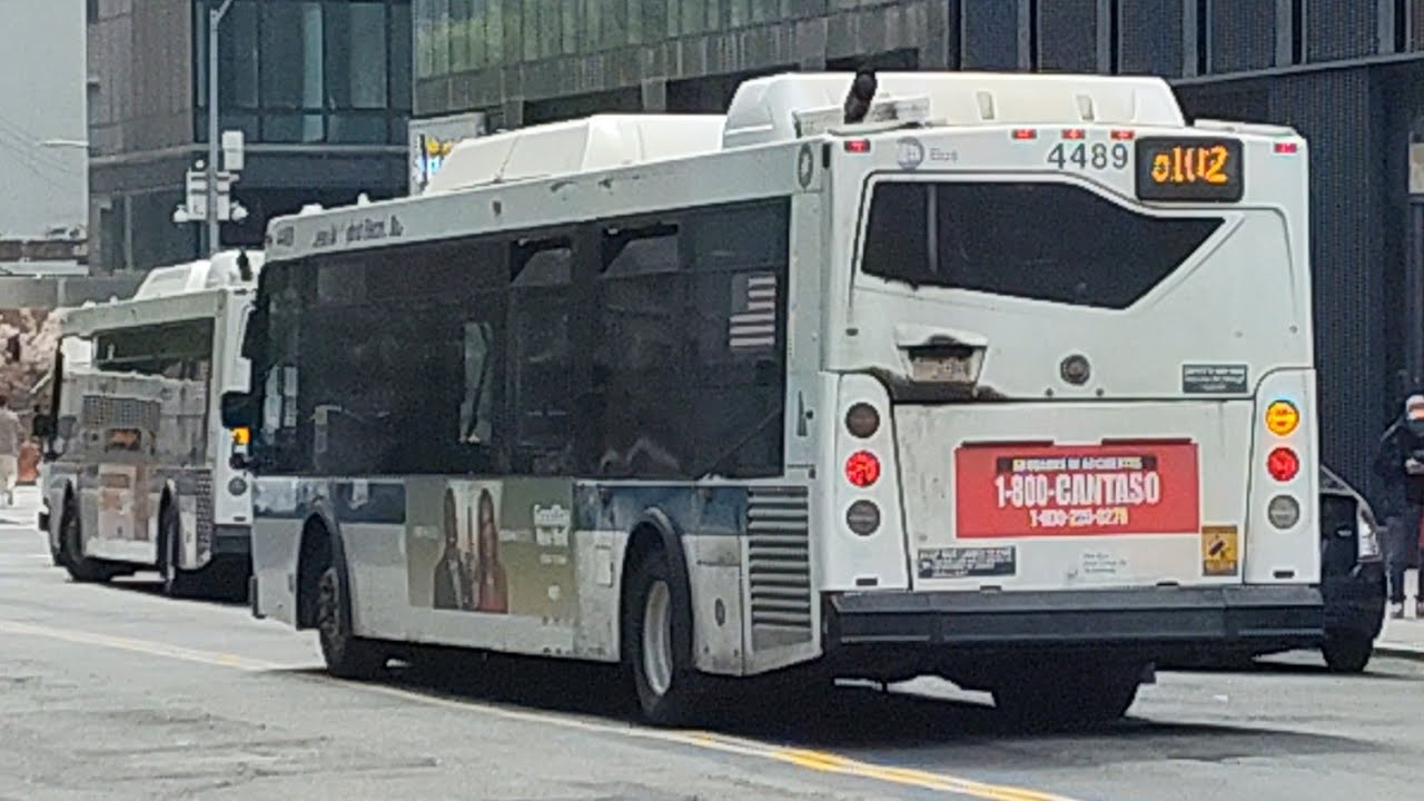 MTA Bus Company: 2009 Orion VII NG HEV #4489 on the Q102 @ Queensboro ...