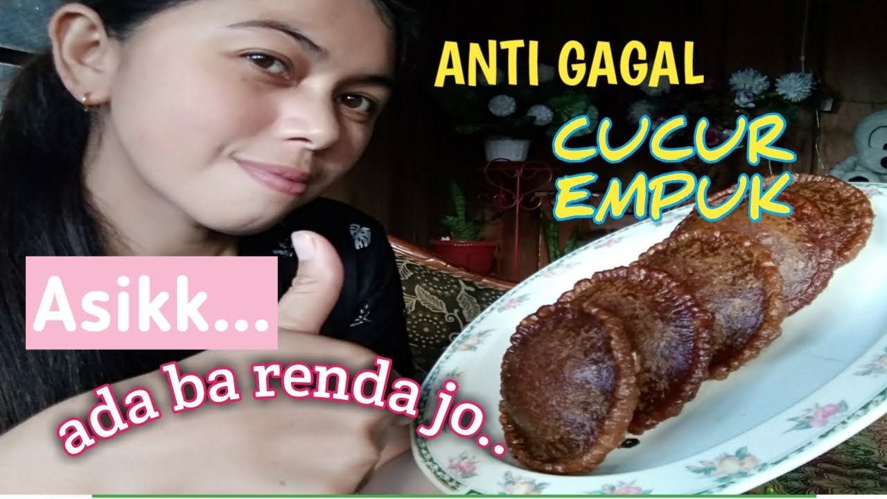 RESEP SEDERHANA KUE CUCUR MANADO - YouTube
