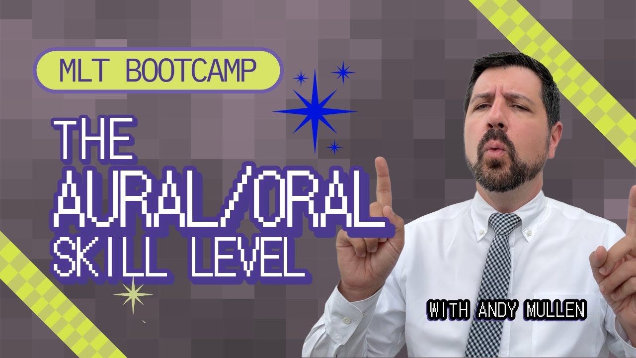 The Aural Oral Skill Level - YouTube