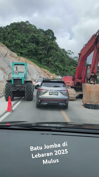 lebaran 2025 melintasi Batu Jomba #batujomba - YouTube