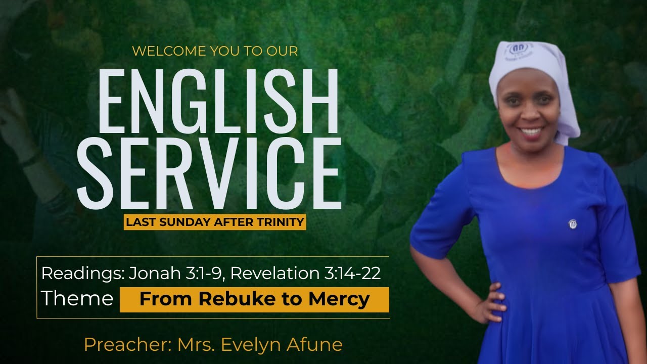 English Service | The Last Sunday after Trinity - YouTube