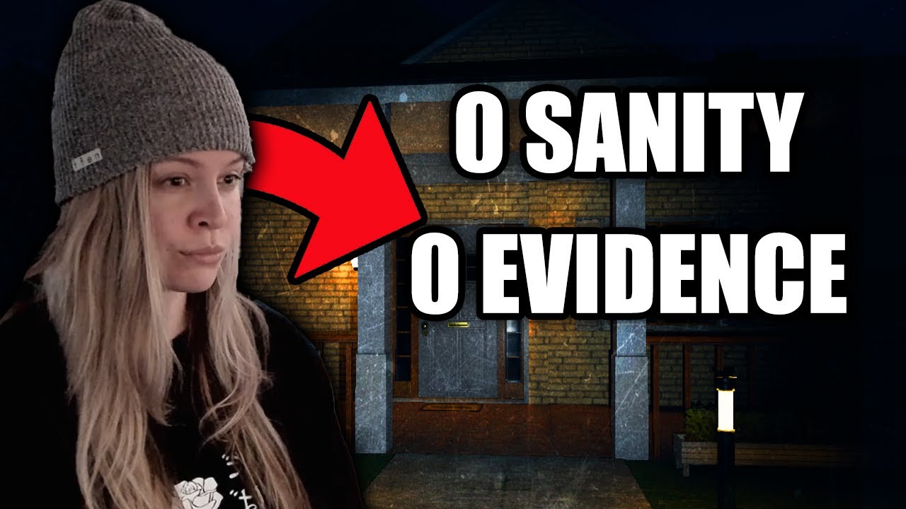 playing 0 sanity and 0 evidence for fun :) | Phasmophobia - YouTube