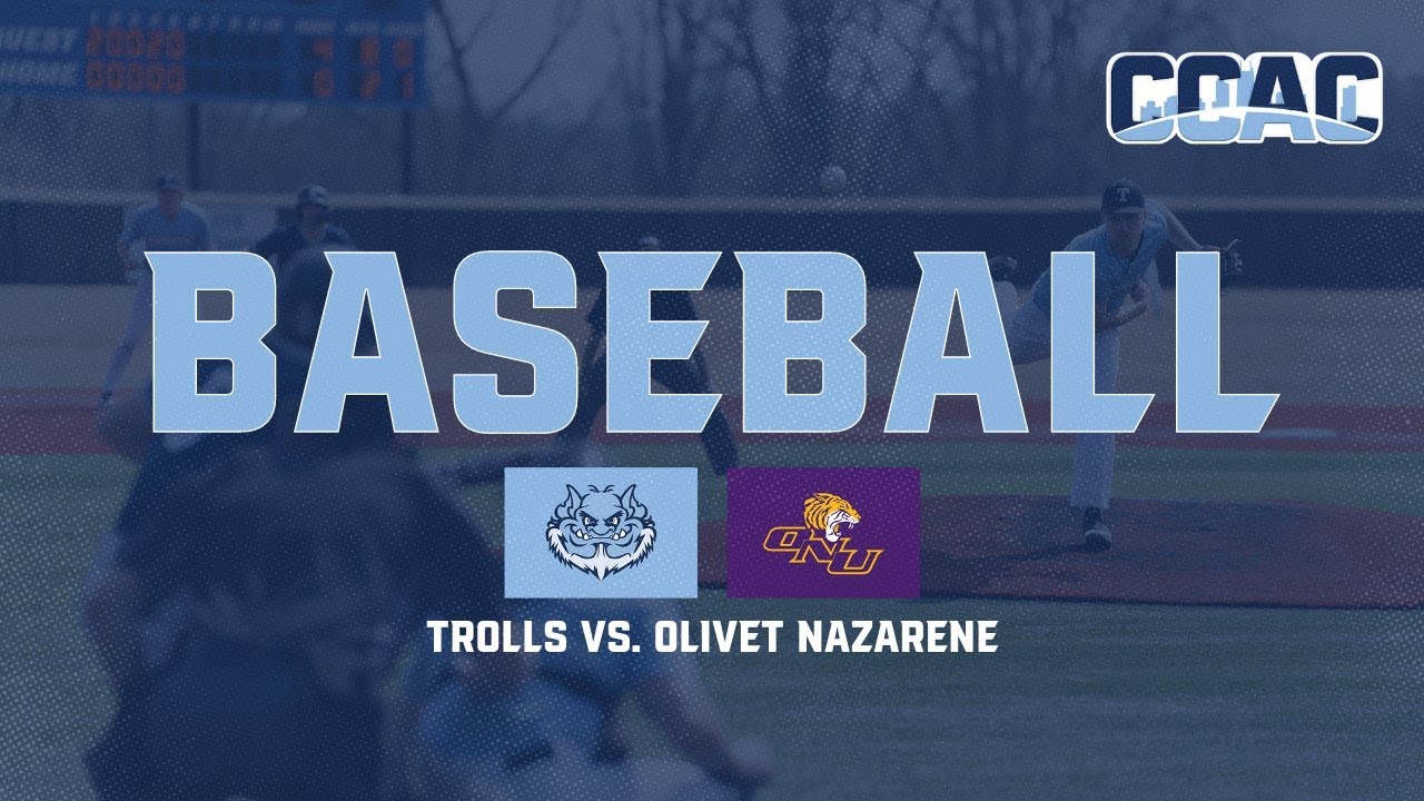 Trinity Baseball vs. Olivet Nazarene - YouTube