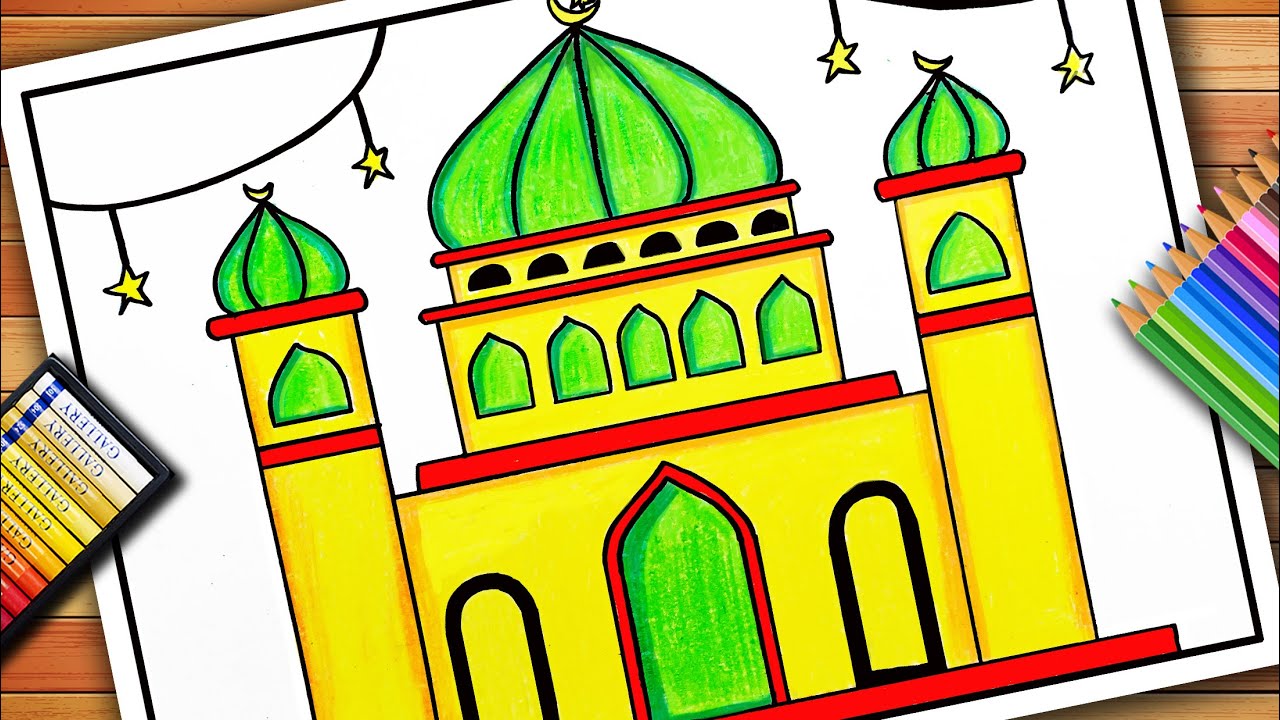 Ramadan Drawing | Ramazan Drawing | Eid Festival Drawing | Eid UL Fitr ...