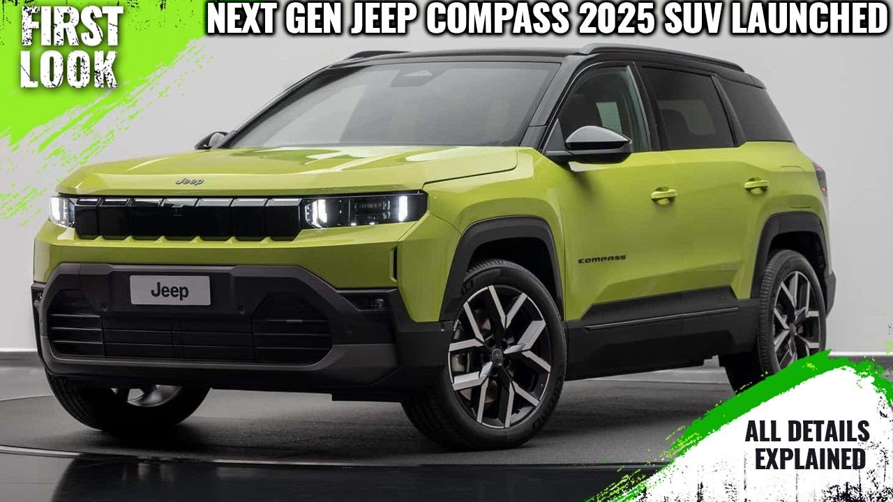 All-new Jeep Compass 2025 Launched With Hybrid And EV Powertrains ...