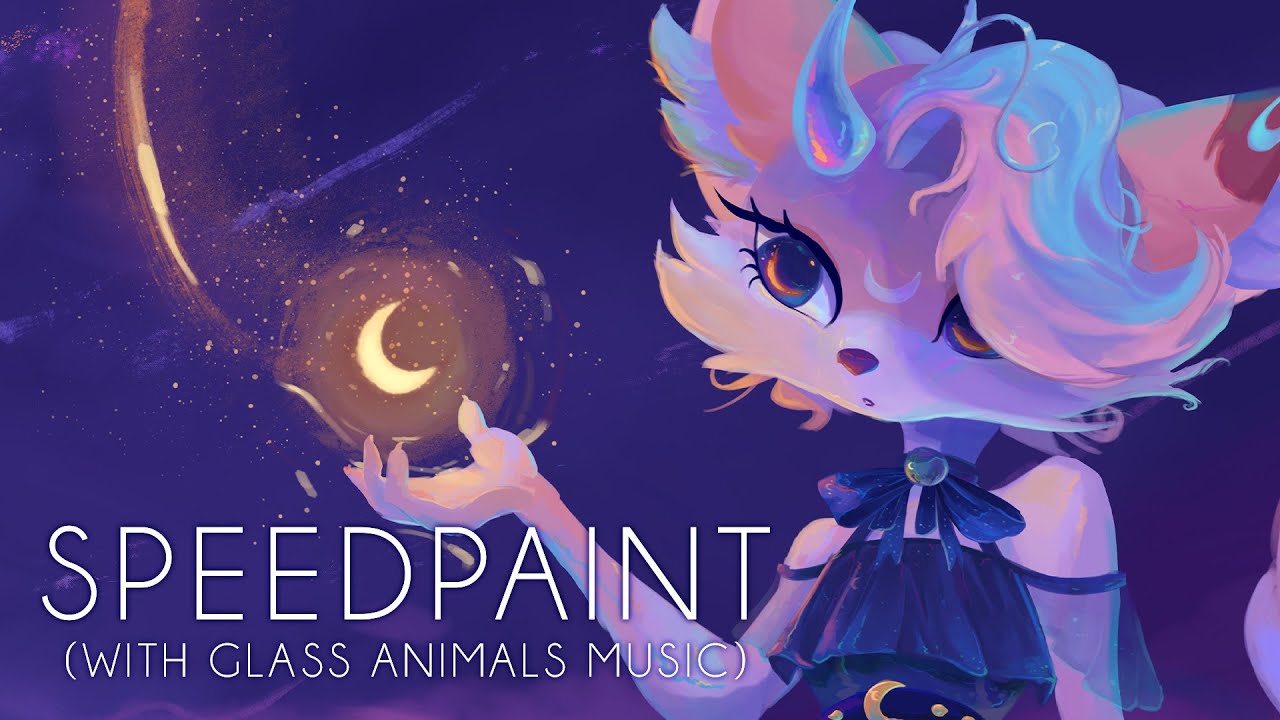 [ Nicolette's moon ] | Speedpaint - YouTube