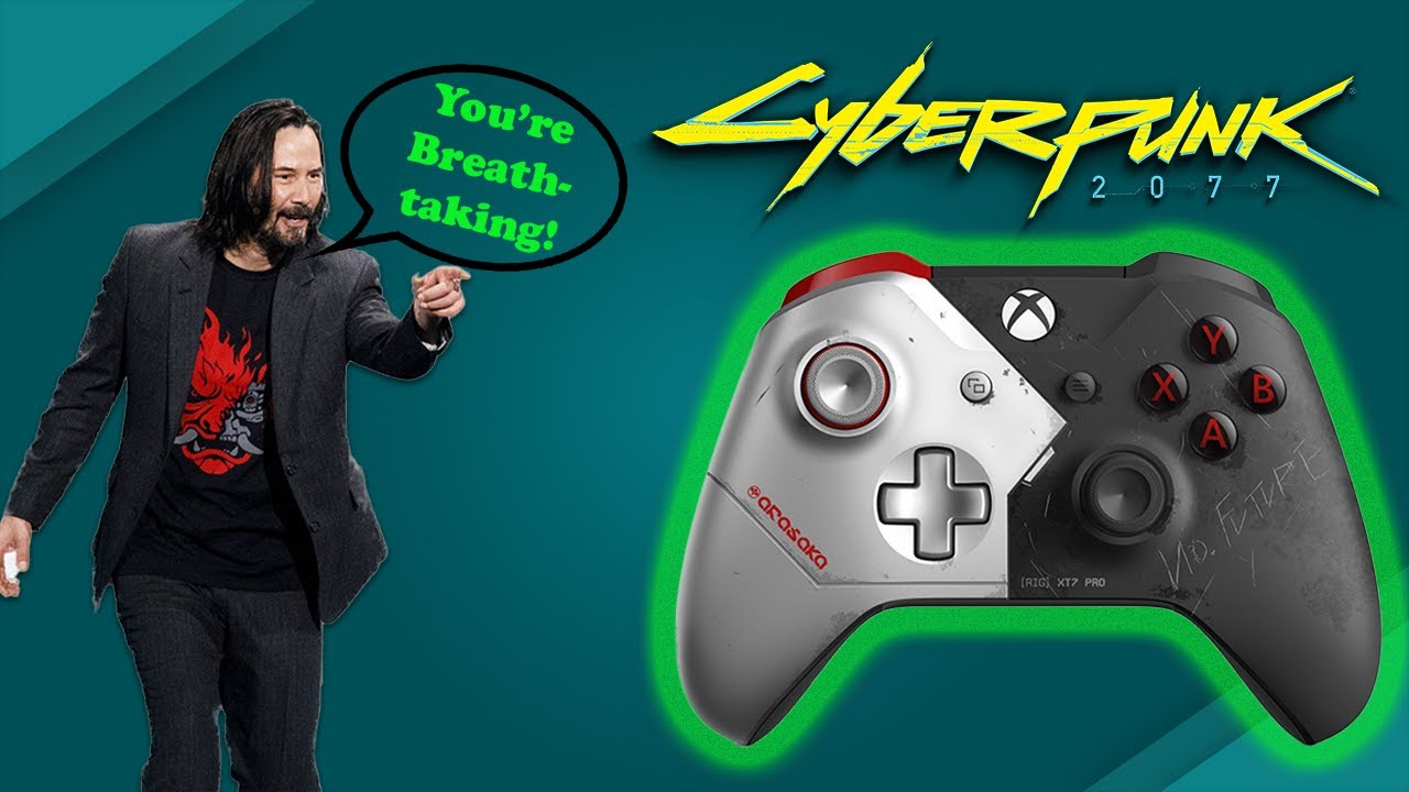 Cyberpunk 2077 - *Special Edition* Xbox Controller Unboxing! - YouTube