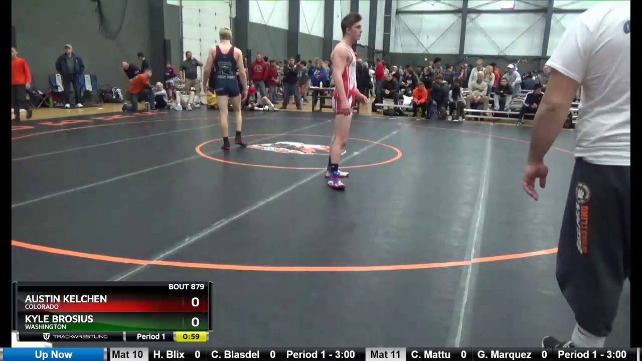 Junior 160 Austin Kelchen Colorado Vs Kyle Brosius Washington - YouTube