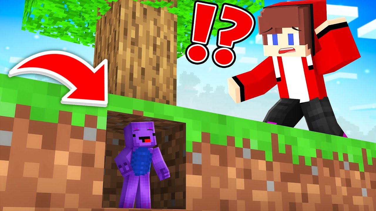 Dark Mikey Use TINY MOD To Prank JJ In Minecraft ! Maizen - YouTube