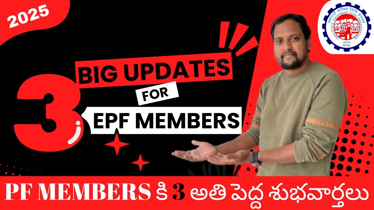 "EPFO Members: 3 BIG Updates You Need to Know! | Service Delink, PF ...
