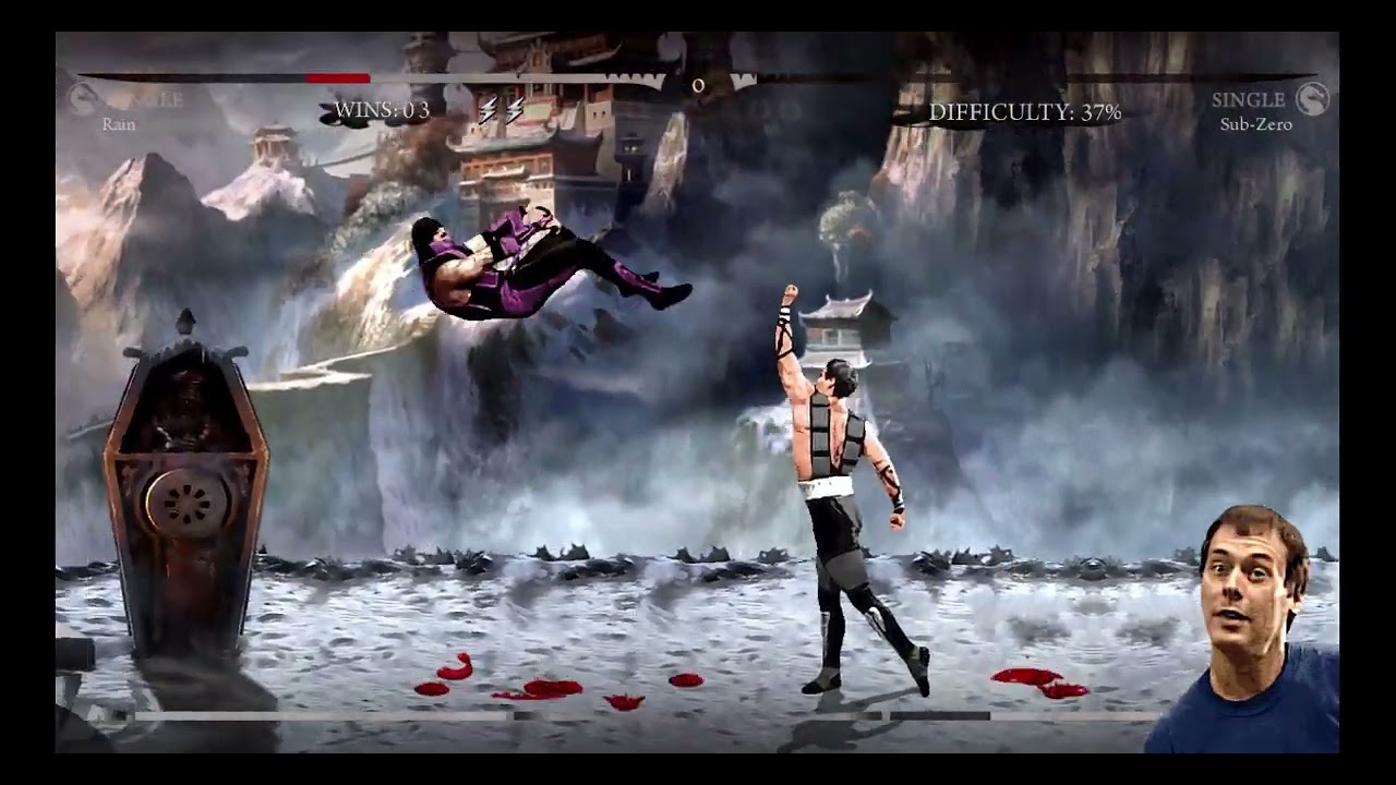 Mortal Kombat Defenders of the Earth Rain Vs Sub-Zero - YouTube