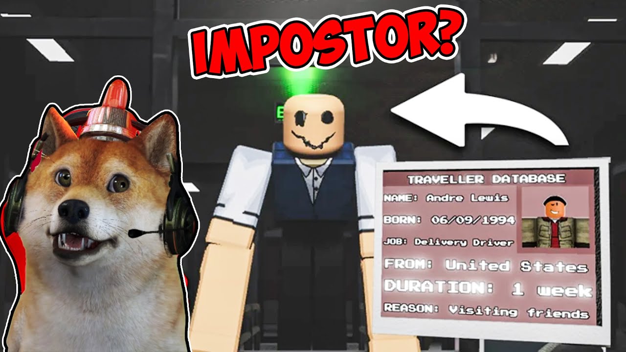 OBIT Jadi Petugas Jaga Pintu Terminal?! - Roblox Terminal 13 Not Human ...