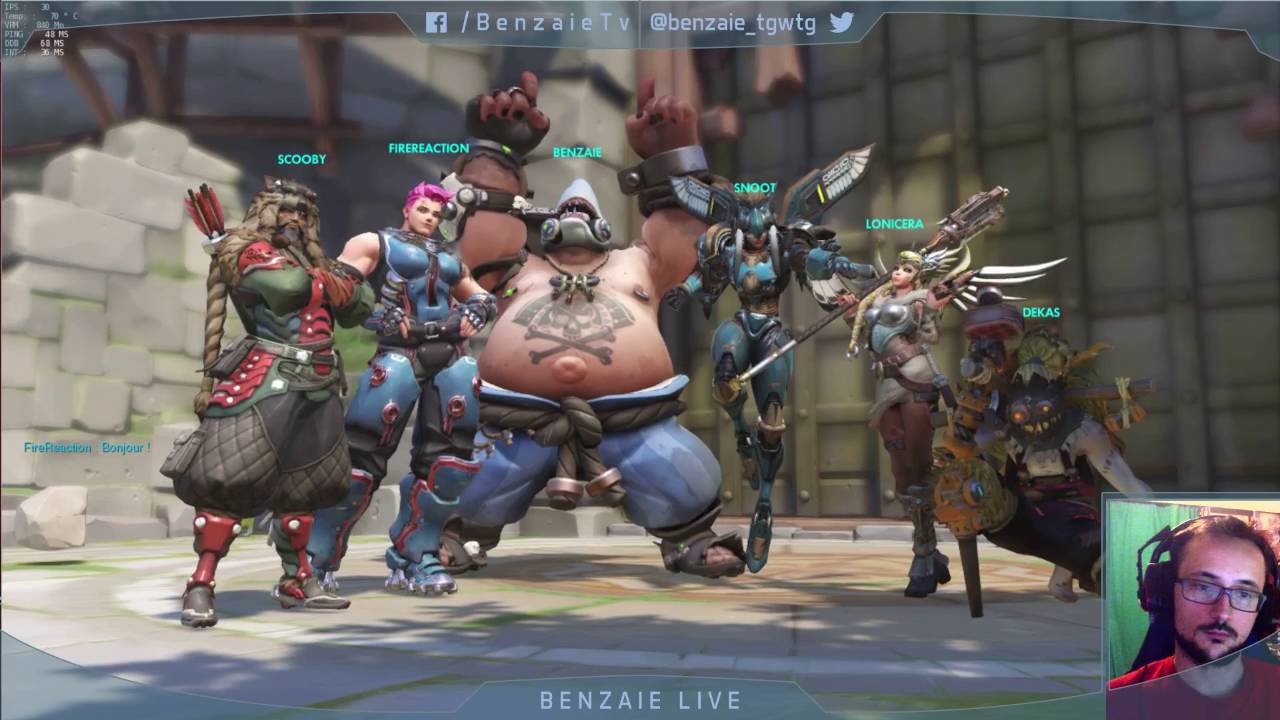 La meilleure playlist pour Overwatch - Benzaie Live - YouTube