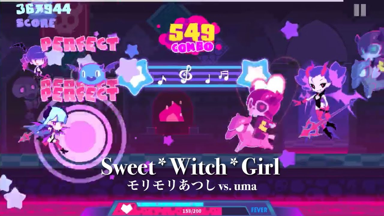 【Muse Dash】Sweet*Witch*Girl* [達人★10] Full Combo - YouTube
