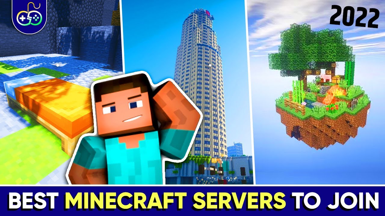 10 MINDBLOWING Minecraft Servers To Join Java/Bedrock 😍 - YouTube