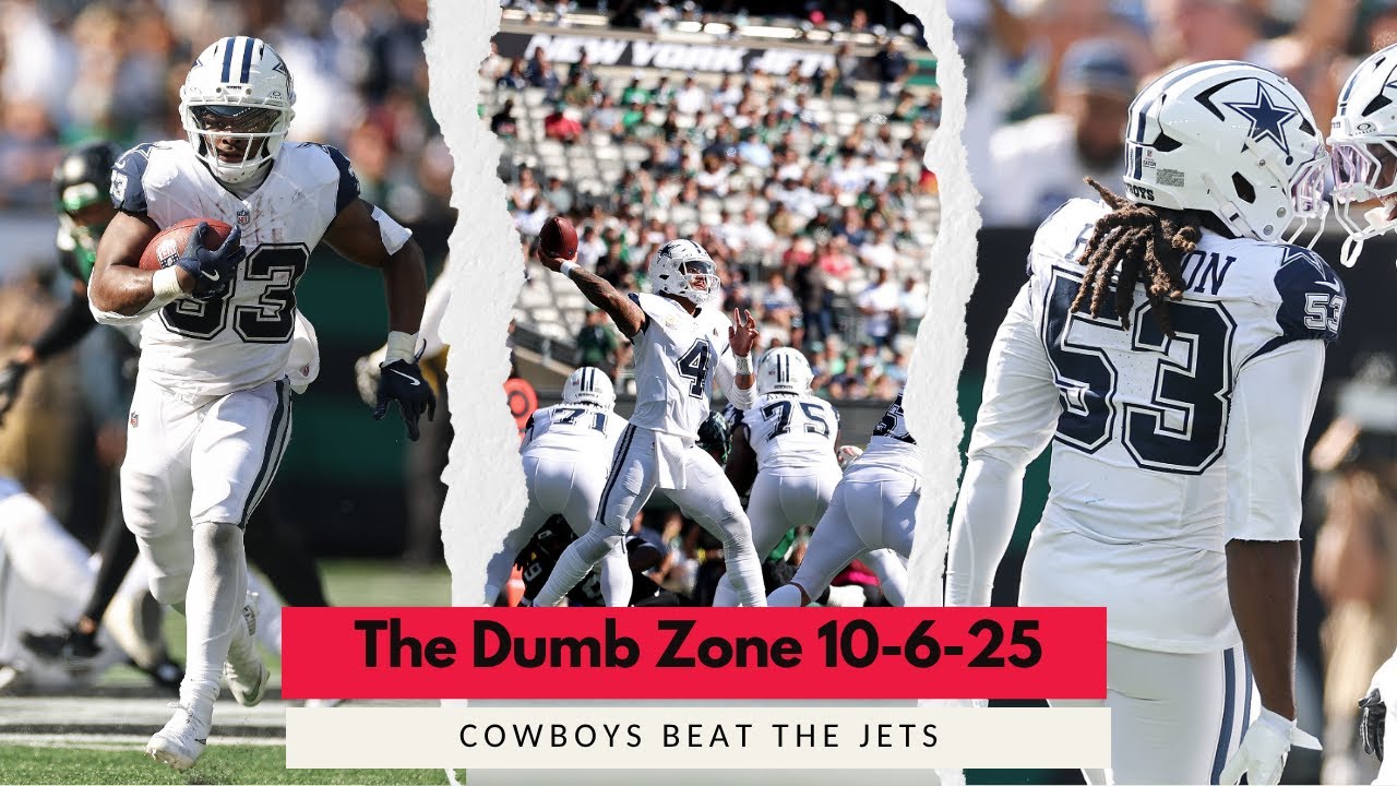 DZ 10-6-25 | The Dallas Cowboys beat up on the New York Jets - YouTube