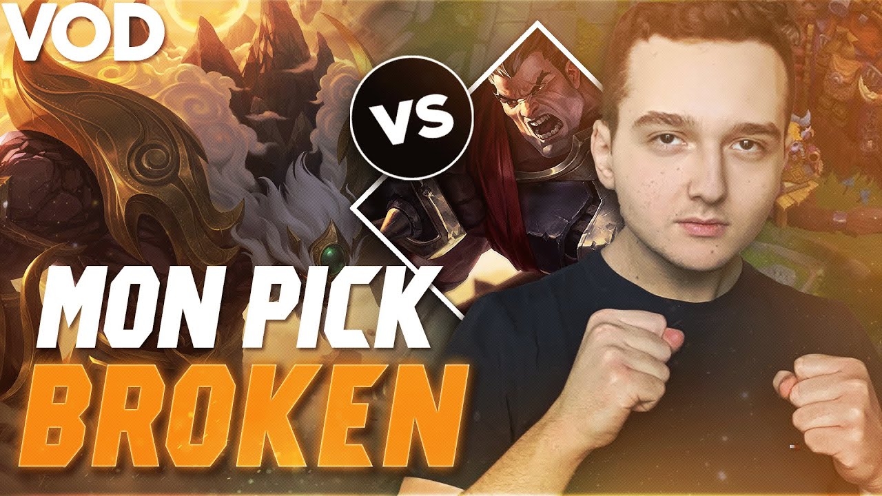 MON PICK BROKEN EN SAISON 14 - SoloQ Challenger Top - Malphite vs ...