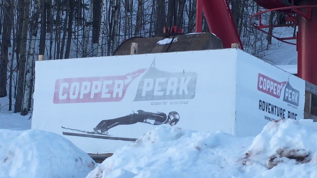 Copper Peak Ski Jump Part 2 of 2 - YouTube