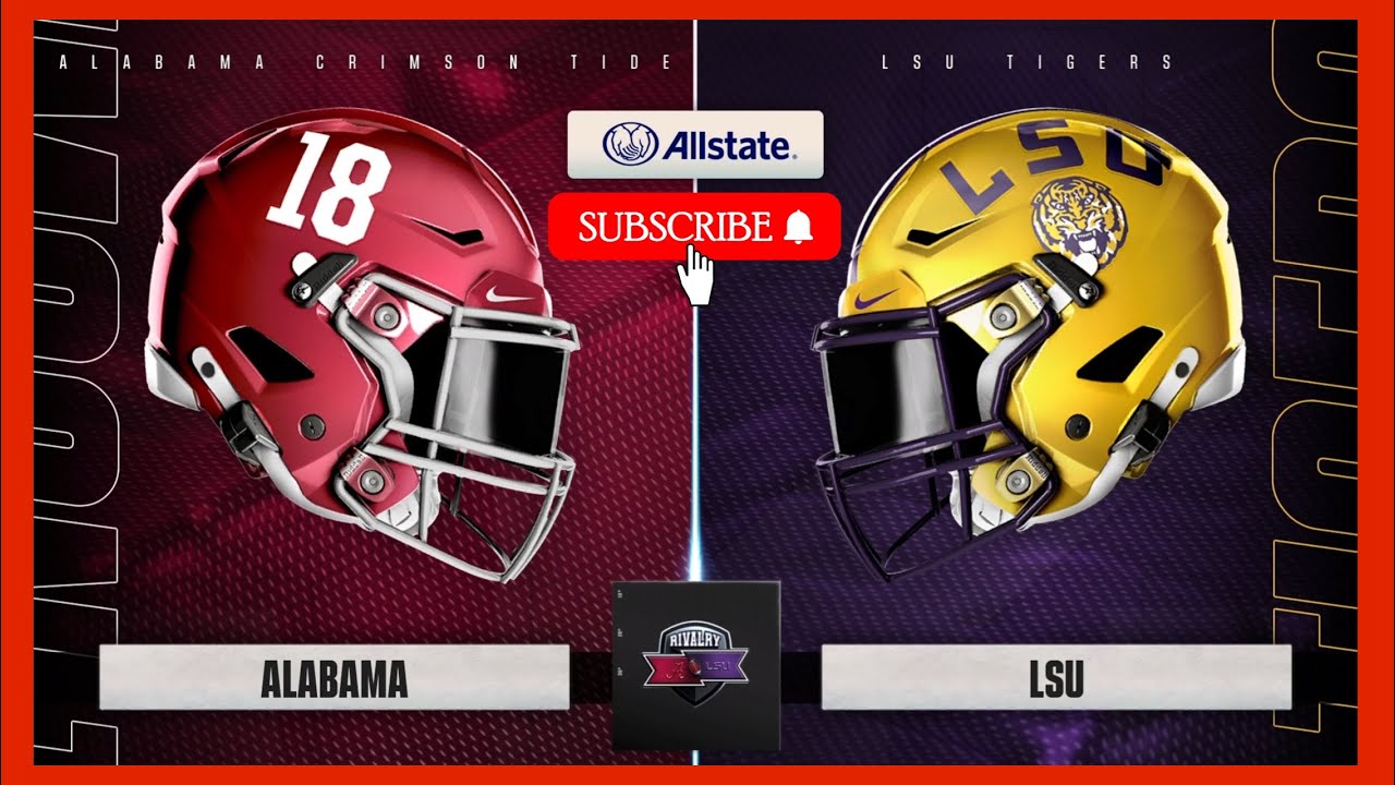EA SPORTS College Football 25 | Alabama vs LSU | simulation | Heisman ...