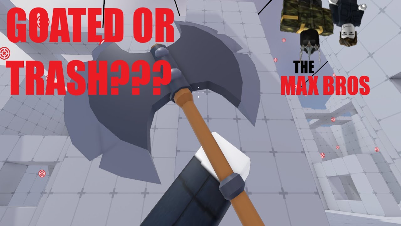 The new battle axe weapon in Roblox Rivals... Goated or Trash - YouTube