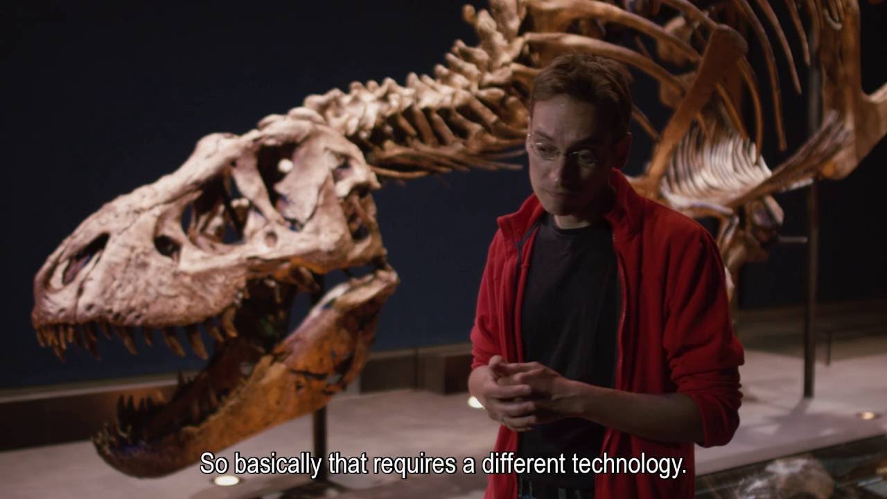 Philips and Naturalis scan 66 milion year old T. Rex, Trix - YouTube